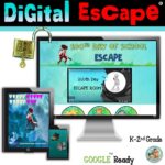 100th Day of School Digital Escape® Room for Kids - Teacher's Brain