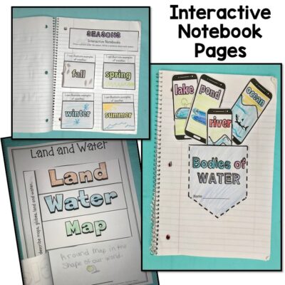 Geography Kindergarten and 1st Grade - ME ON THE MAP BOOK - Teacher's Brain