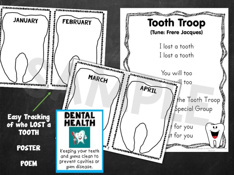 Dental Health Activities for Kindergarten and First Grade - Teacher's Brain