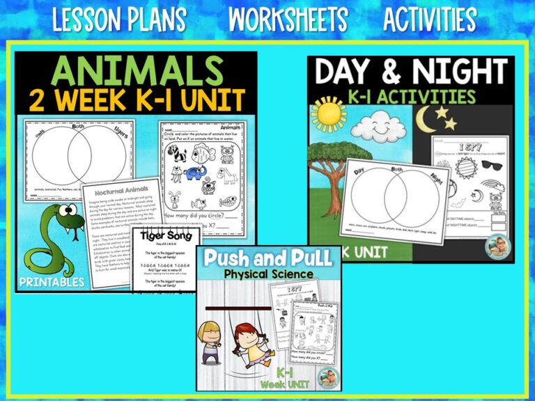 Science Curriculum kindergarten and 1st Grade Yearlong BUNDLE - Teacher ...
