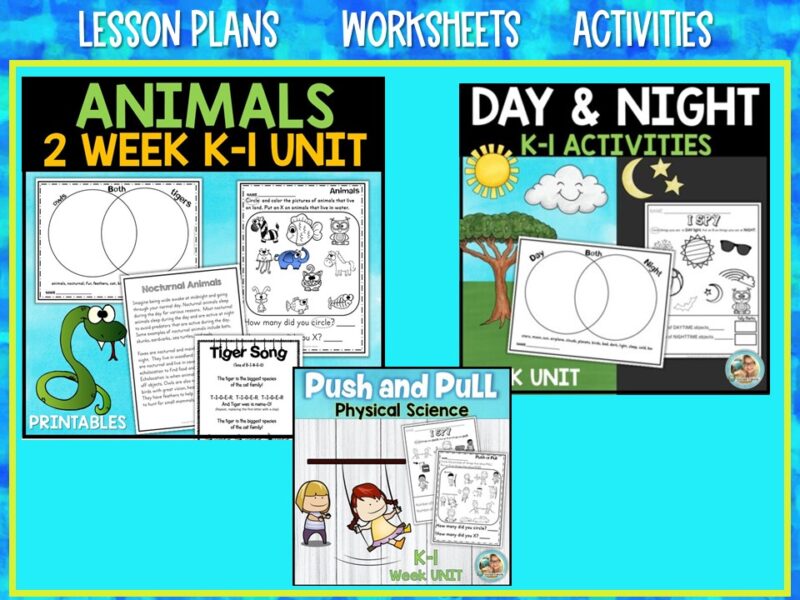 Science Curriculum kindergarten and 1st Grade Yearlong BUNDLE - Teacher ...