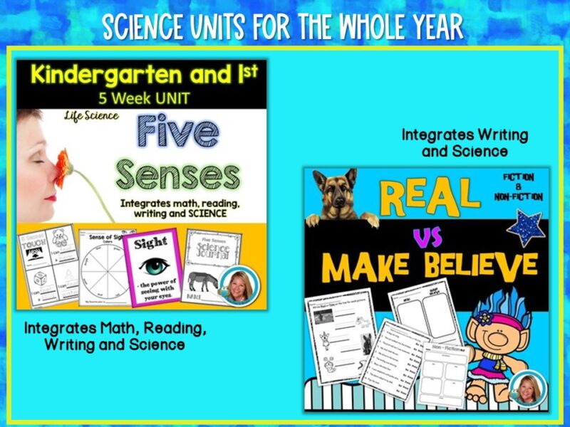 Science Curriculum kindergarten and 1st Grade Yearlong BUNDLE - Teacher ...