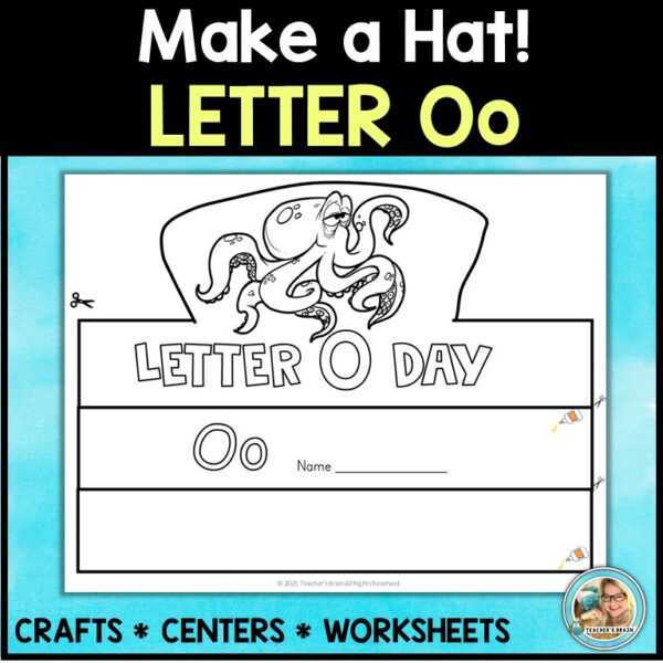 LETTER O Activities | Crafts & Worksheets for Centers - Teacher's Brain