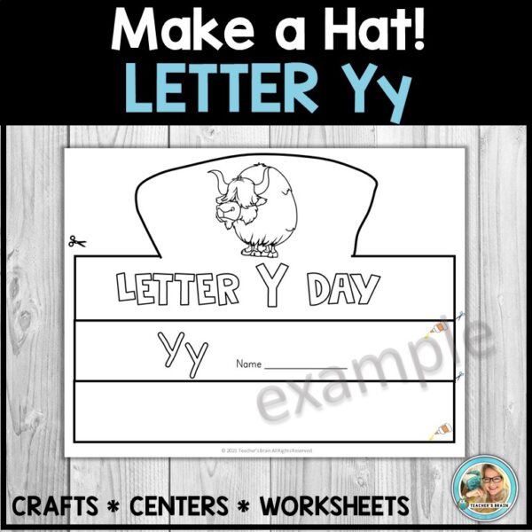 LETTER Y Activities | Crafts & Worksheets for Centers - Teacher's Brain