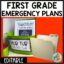 Emergency Sub Plans FIRST GRADE (TEN DAYS) Editable - Teacher's Brain