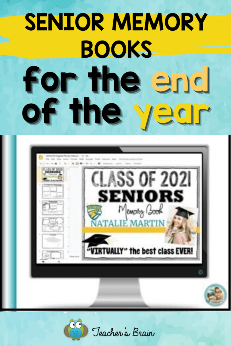 Senior Memory Books - Teacher's Brain