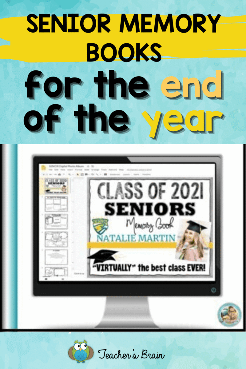 Senior Memory Books - Teacher's Brain