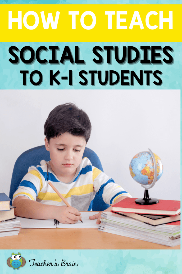 How to Teach Social Studies in Kindergarten and First Grade - Teacher's ...