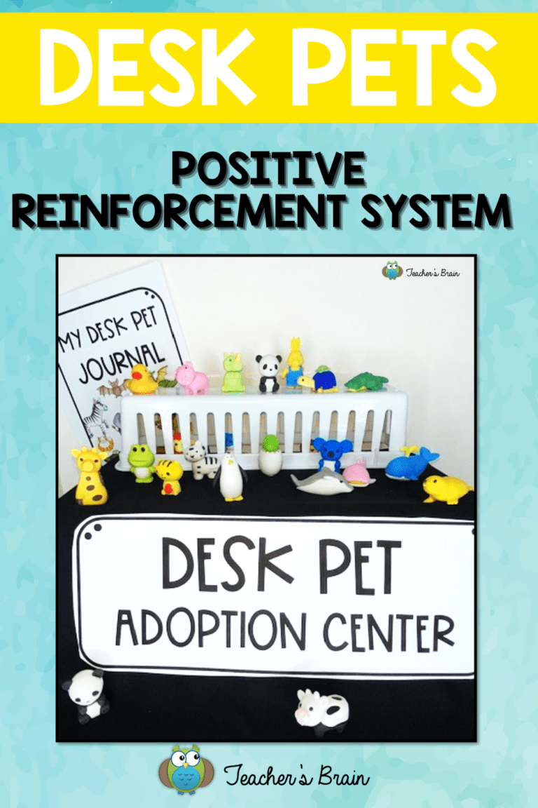 Desk Pets: A Unique and Fun Classroom Management System - Teacher's Brain