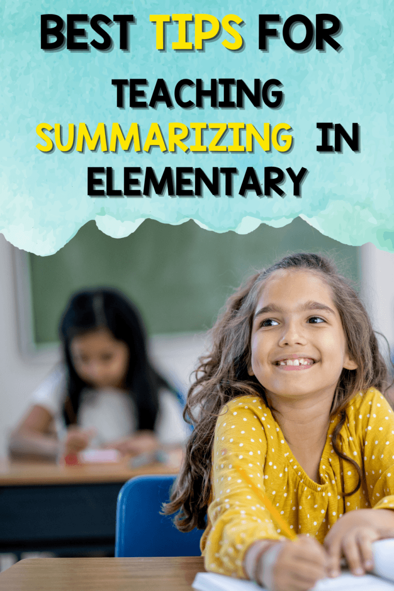 Tips for Teaching Summarizing in an Engaging Way - Teacher's Brain