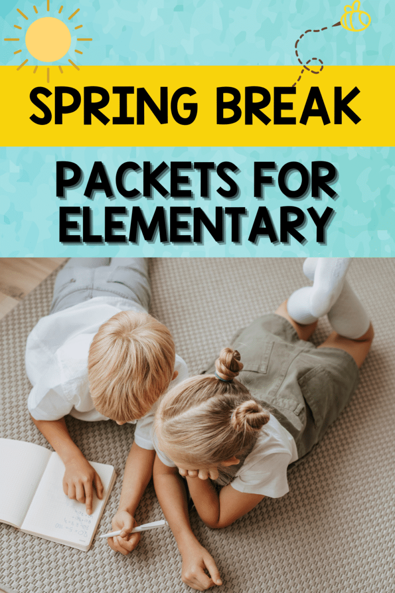 The Benefits of Assigning Spring Break Packets in Elementary - Teacher ...