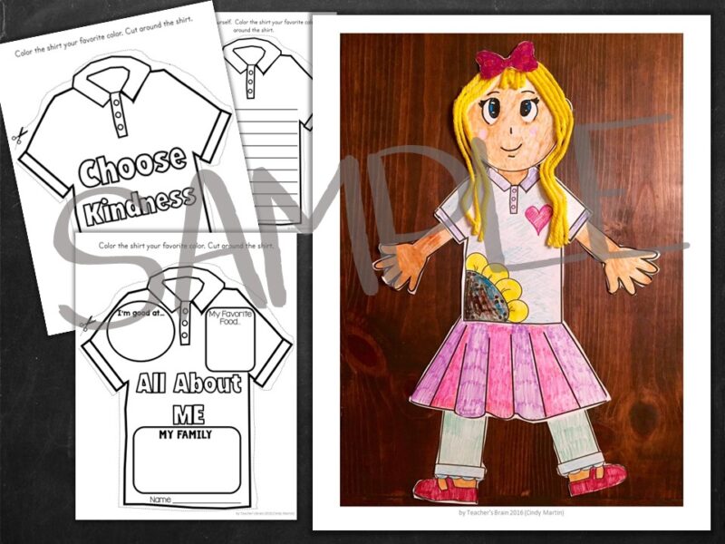 Open House Activity | All About Me | Mini Me People - Teacher's Brain