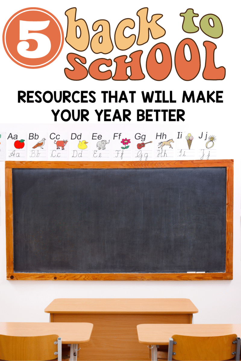 5 Back To School Resources That Will Make Your Year Better - Teacher's ...