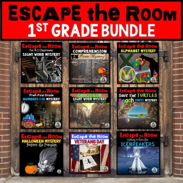 3 Reasons To Use Escape Rooms In First Grade - Teacher's Brain