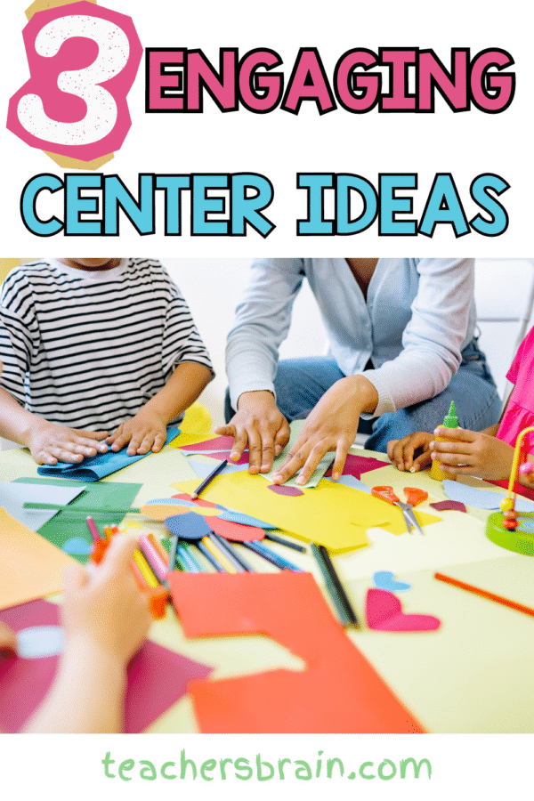 3 Creative Center Ideas for Your Kindergarten or First Grade Classroom ...
